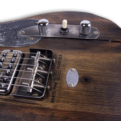 Telecaster Style Pinecaster made with 100 years old pine #1 | Reverb