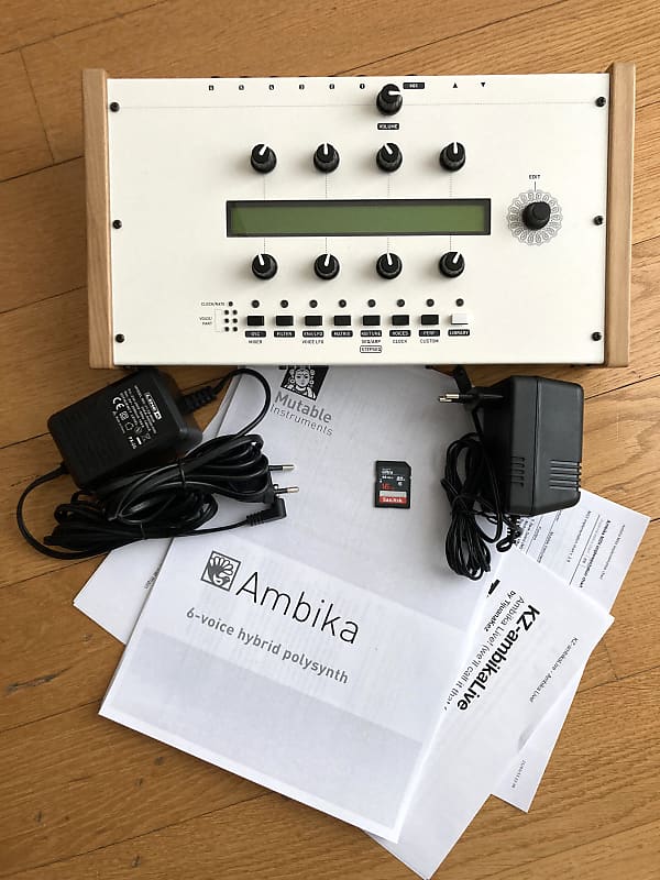 Mutable Instruments Ambika 6 Voice Hybrid Polysynth | Reverb