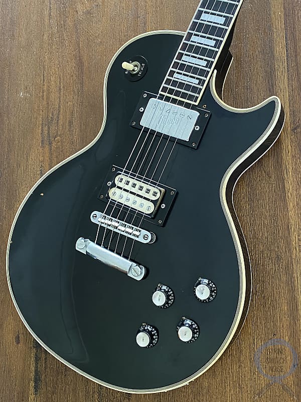 Greco Custom Guitar, EG480B, Black, MIJ, 1974 | Reverb