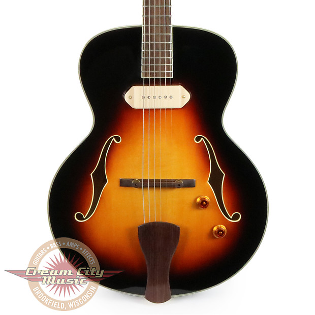 Eastman AR405E-SB Archtop Electric Guitar in Sunburst | Reverb UK