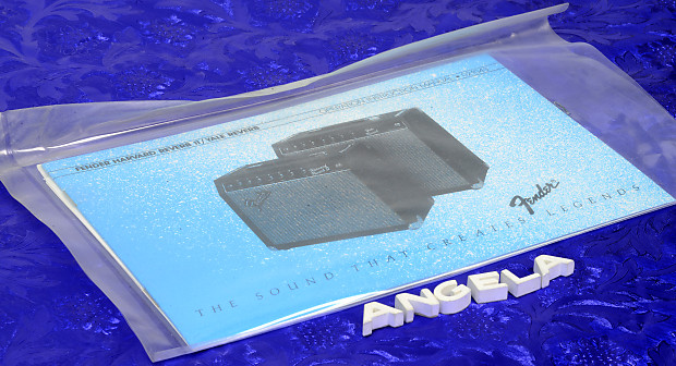 Fender Harvard Reverb II/Yale Reverb Amplifier '82 Owner's | Reverb