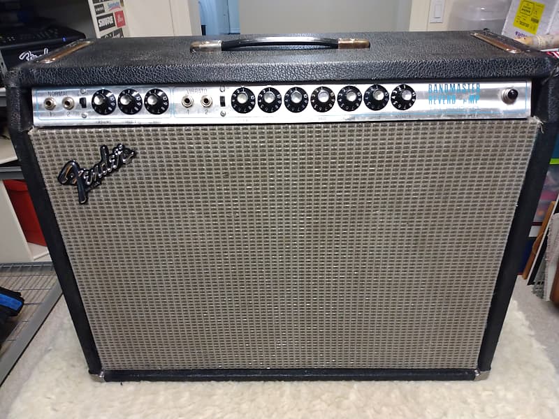 Fender '69-70 TFL5005D Bandmaster Reverb 2x12 Combo Amp | Reverb