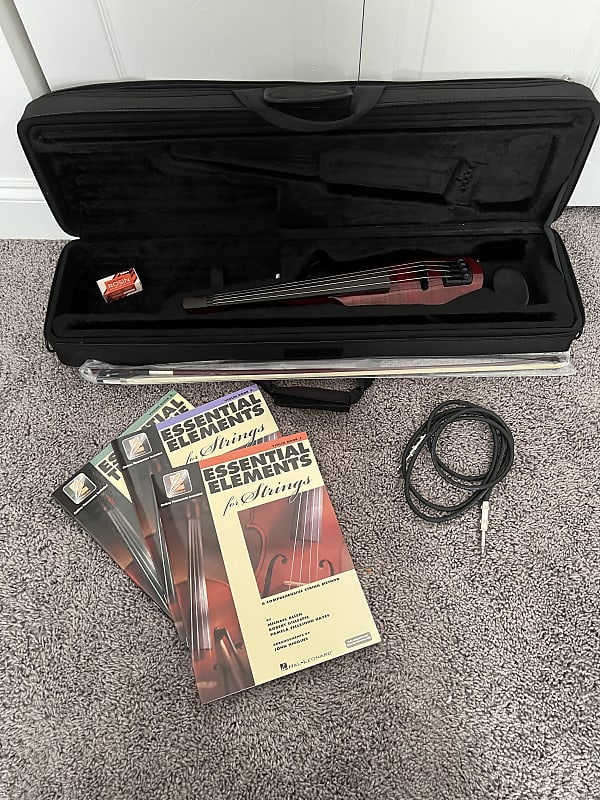 NS Design WAV 4 Electric Violin 2010s - Transparent Red | Reverb