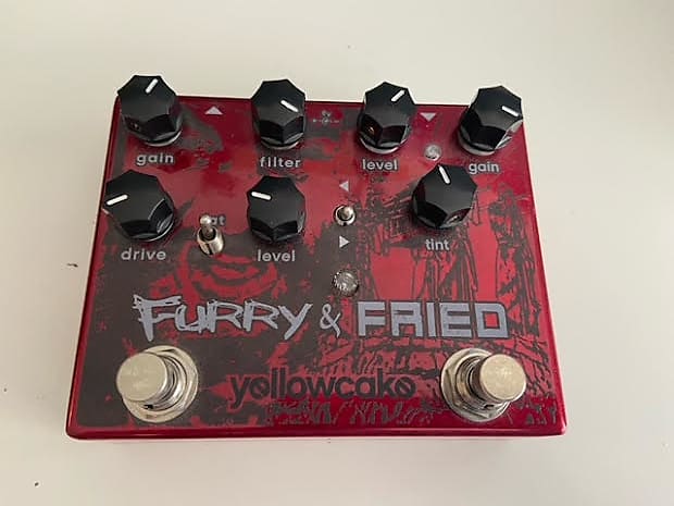 Yellowcake Furry and Fried 2019 - Metallic Red | Reverb
