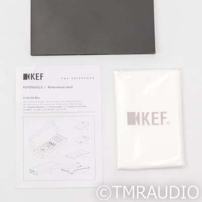 KEF Reference 1 Bookshelf Speakers; Kent Foundry Edition Pair | Reverb