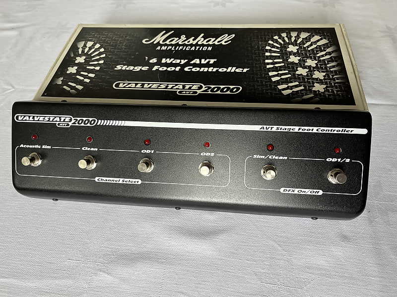 Marshall 6-way AVT Foot Controller PEDL-00031 | Reverb
