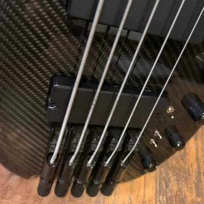 Status Graphite Streamline 5 String Headless Bass 2017 Carbon | Reverb