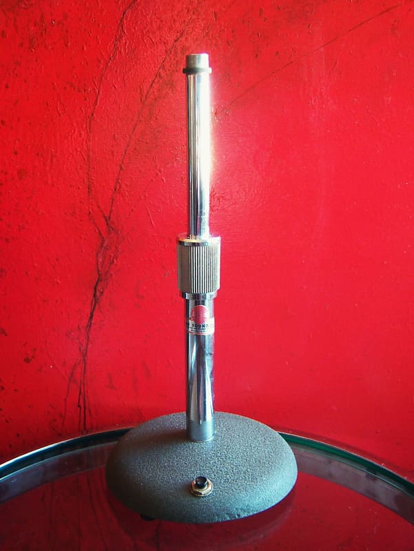 Vintage 1950's Atlas Sound DS7 microphone desk stand DS5 DS6 | Reverb