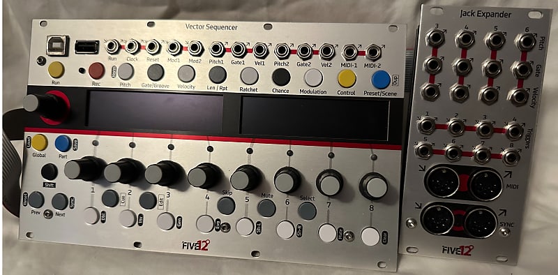 Five12 Vector Mk1 plus Expander - Silver | Reverb