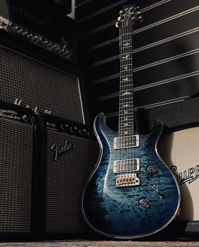PRS Custom 24 2021 10 Top | Blue w/case ***Pre | Reverb Australia