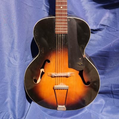 1940s SS Stewart Archtop guitar Black | Reverb