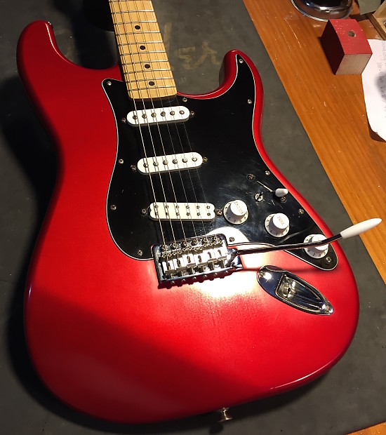 Fender Stratocaster 2003 Metallic Red MIM | Reverb