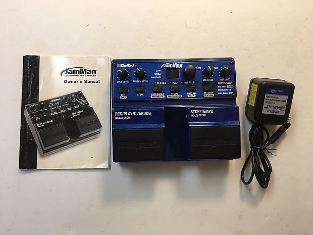 Digitech JML-1 Jam Man Looper Phrase Sampler Recorder Jamman | Reverb