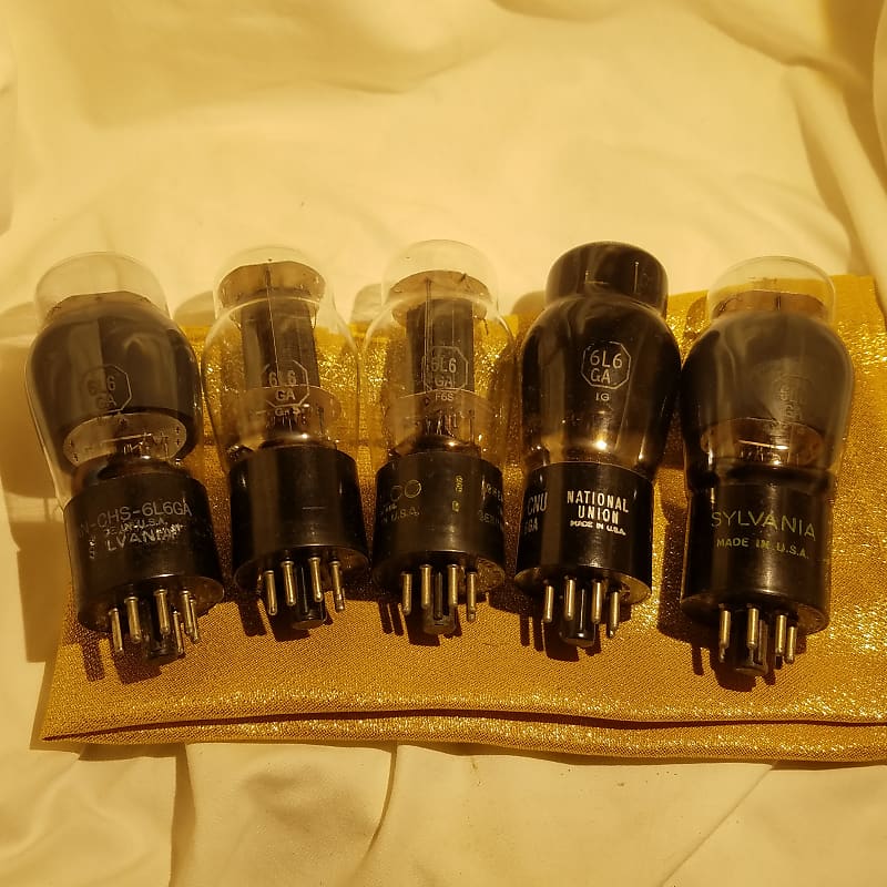 RCA etc. Matched Pair (2) 6L6GA 6L6GB tNOS AT1000 TESTED | Reverb