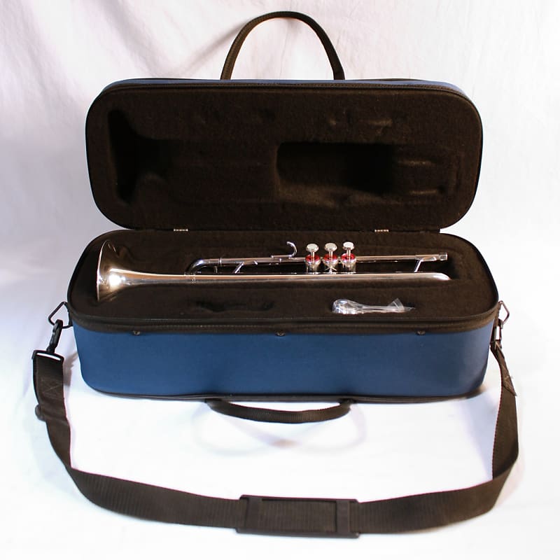 Getzen Eterna 700 Bb Semi-Pro Silver Trumpet w/ Original | Reverb