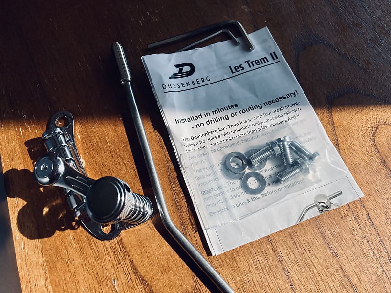 Duesenberg Les Trem II Chrome 2020 - Chrome | Reverb