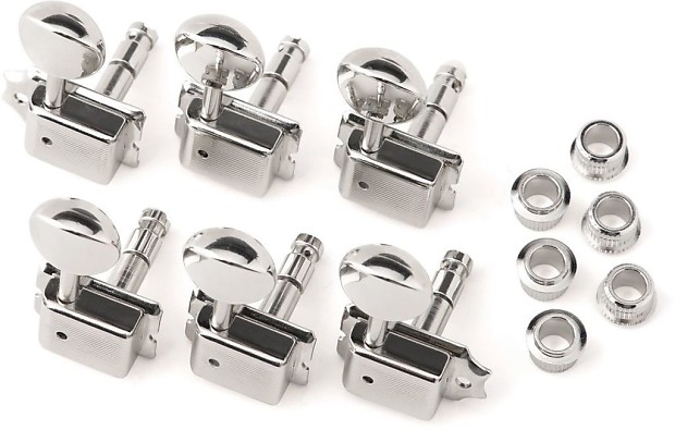 NEW Vintage Gotoh Fender Strat Tele 6 In Line LOCKING TUNERS | Reverb