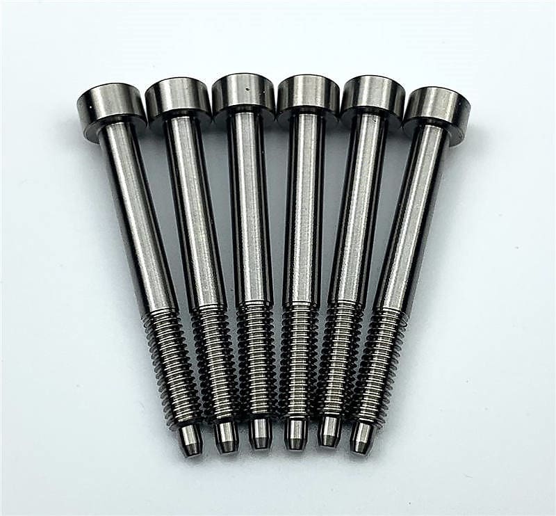 Titanium Electric Guitar String Holder Locking Block Screws | Reverb