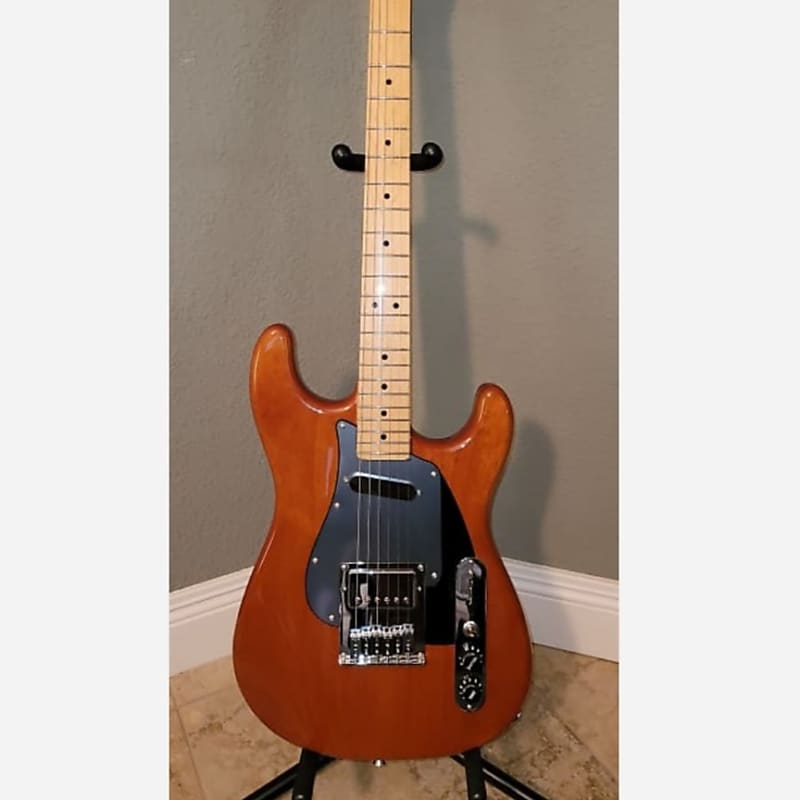 Custom Warmoth Fender Stratocaster / Tele Hybrid 2021 Amber | Reverb