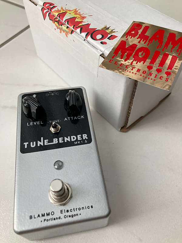 BLAMMO! Tune Bender MK 1.5 fuzz 2021 Mint Free USPS shipping | Reverb