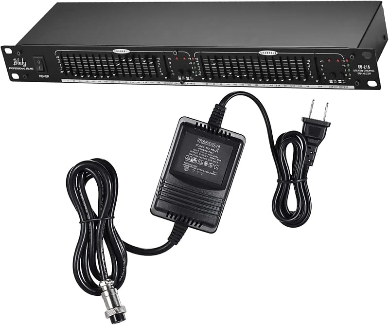 Audio Equalizer EQ-215 Dual Channel 15-Band Equalizer and | Reverb