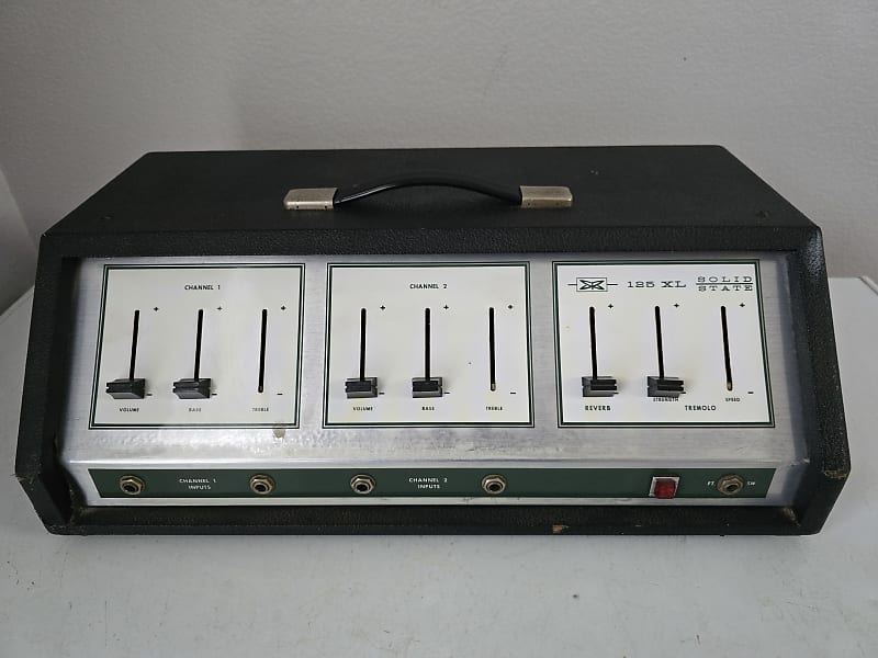 Sears Silvertone 125 XL Solid State Guitar Amp 1970s | Reverb