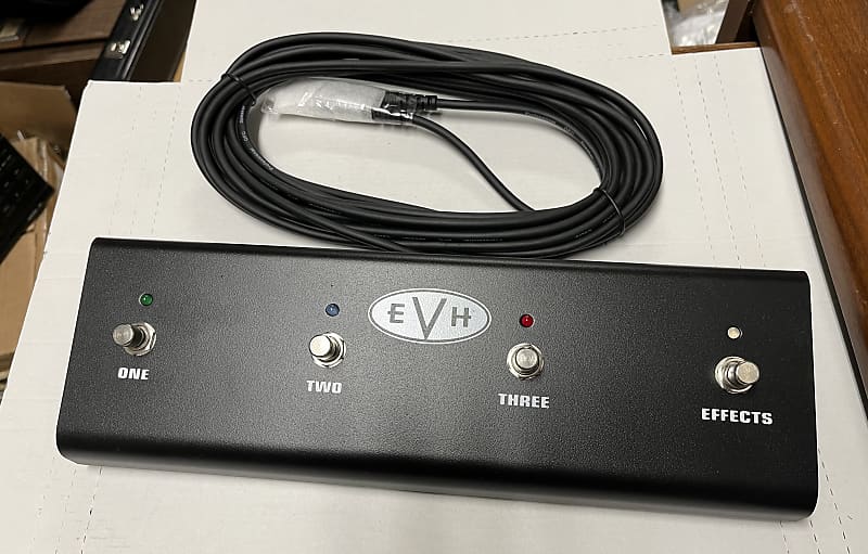 EVH 4 Button 3-channel Footswitch with Cable for 5150III 50W | Reverb