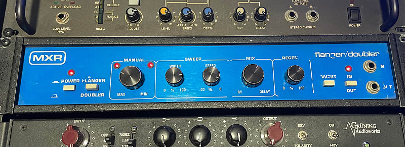 MXR 126 Flanger/Doubler blueface 70s | Reverb