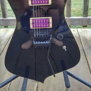 Ibanez IC350 Iceman 1995 Black Floyd Rose | Reverb