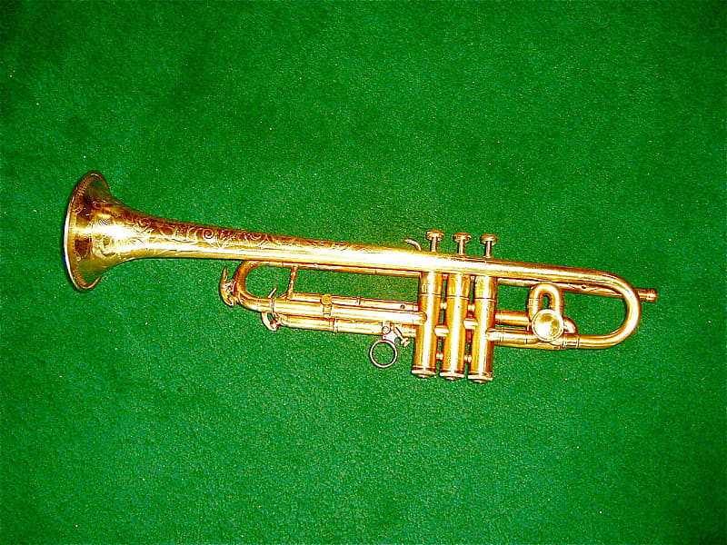 Conn 56B Trumpet 1929 Gold Plated | Reverb