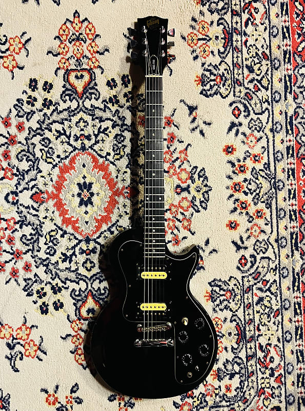 1982 Gibson GGC-700 (Set-Neck Sonex) Ebony w/ Dirty Fingers | Reverb