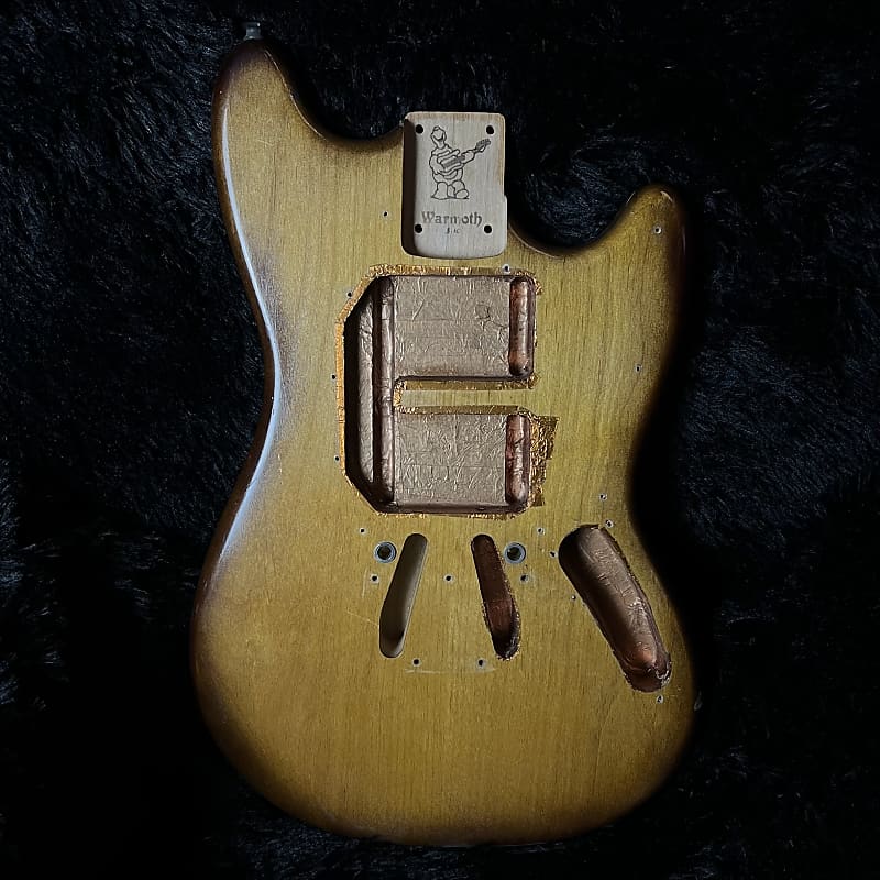 Warmoth Mustang Swamp Ash Body 3.1 Pounds | Reverb