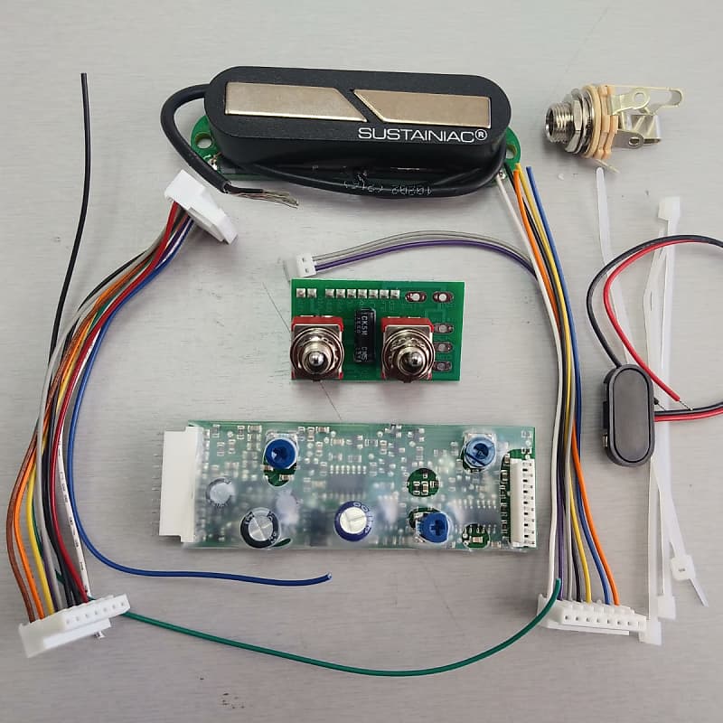 Maniac SUSTAINIAC STEALTH PRO KIT Sustainer with AUX-RG board | Reverb