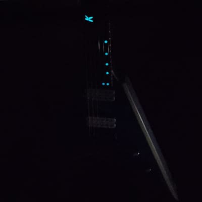 Kiesel Ultra V - Grabber Blue Satin and White | Reverb