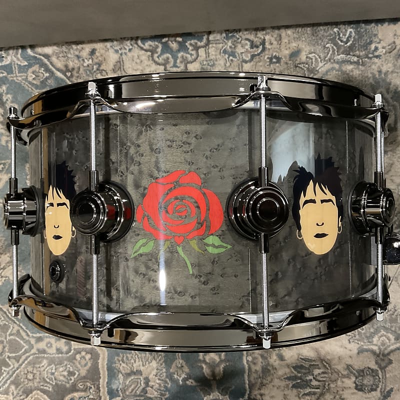 DW Collectors Icon Alex Gonzalez Snare - Grey Birdseye Maple | Reverb