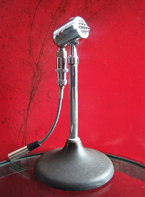 Vintage RARE 1940's American D7T "Clipper" dynamic microphone | Reverb