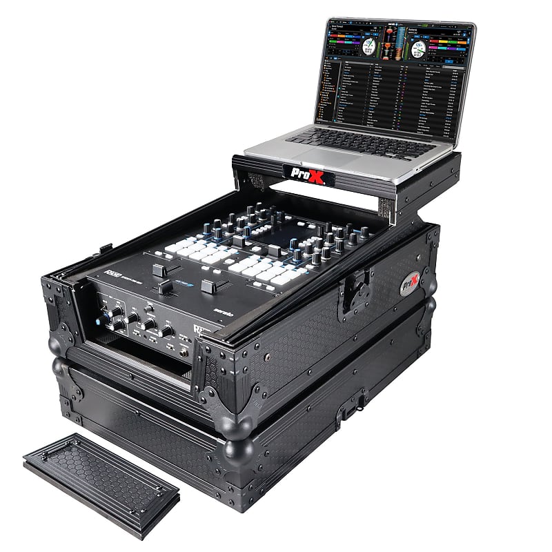 ProX XS-RANE72LTBL Case Fits Rane 72 w/ Laptop Shelf-2 DJ | Reverb