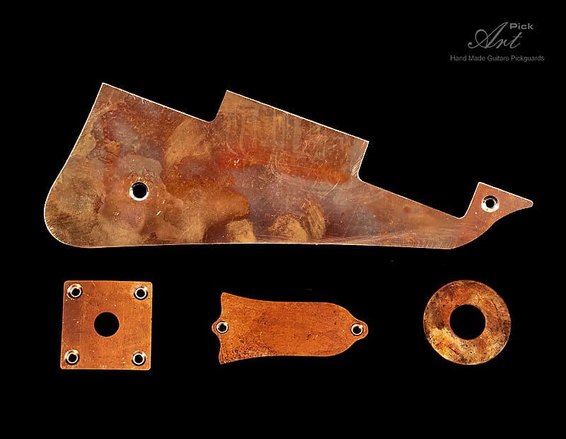 Copper Gibson Les Paul Standard/Studio Pickguard-Truss Rod | Reverb