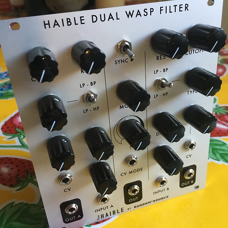 Random Source Jurgen Haible Dual Wasp VCF Eurorack Filter | Reverb