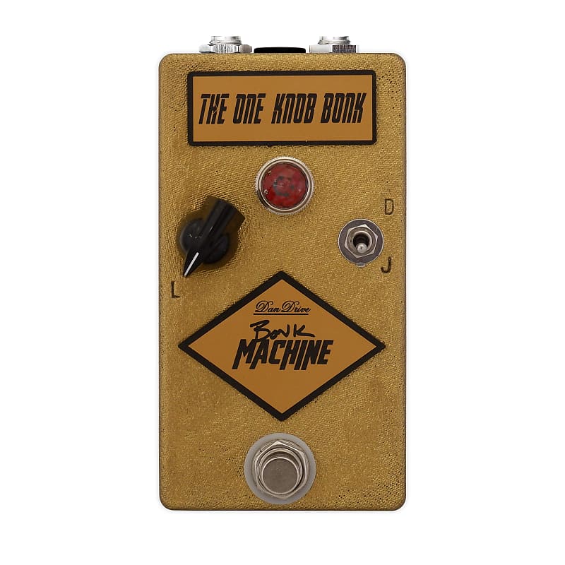 DanDrive One Knob Bonk Machine Fuzz Pedal | Reverb
