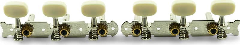 WD 3-On-A-Plate Steel String Tuning Machines Chrome | Reverb