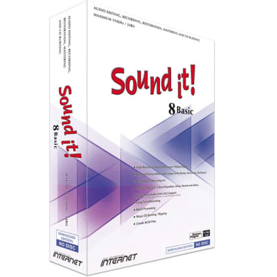 Internet Co. Sound It! 8 Basic - 2-Track Audio Recording and | Reverb