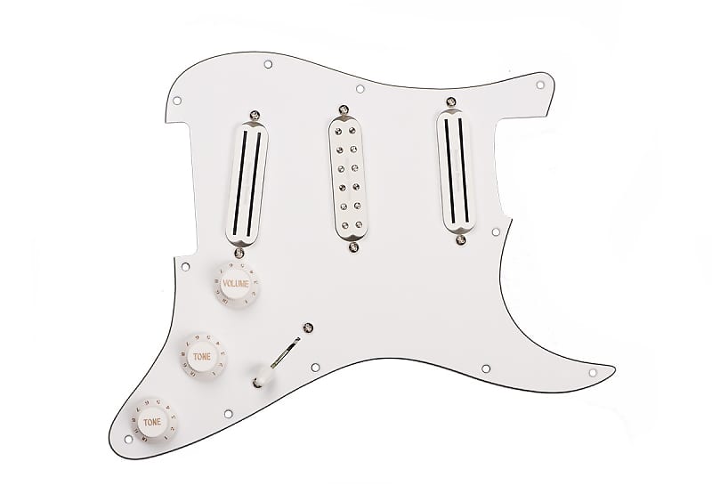 Seymour Duncan Dave Murray Loaded Pickguard - white | Reverb Canada