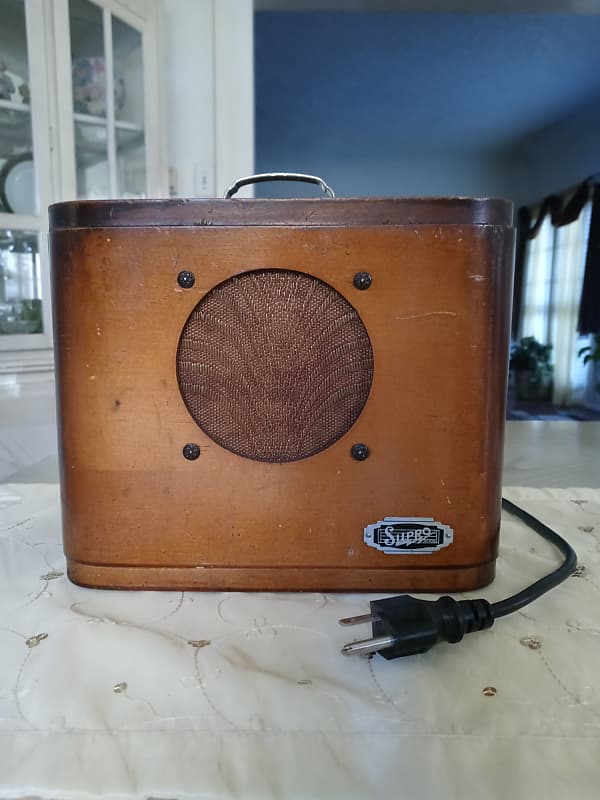 Supro Mini Amp 1950 Brown | Reverb