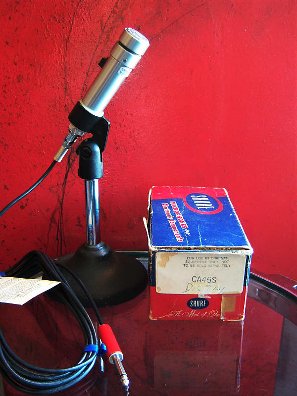 Vintage RARE 1950's Shure 245S ceramic microphone / 777 | Reverb