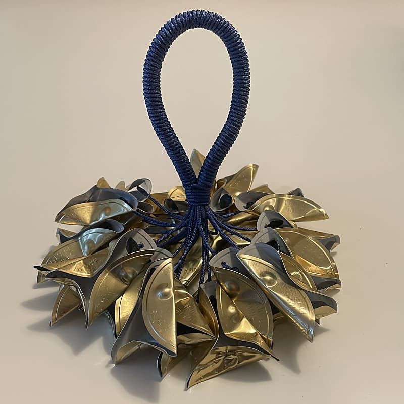 Upcycled Percussion - Folded Metal Hand Rattle / Shaker - | Reverb