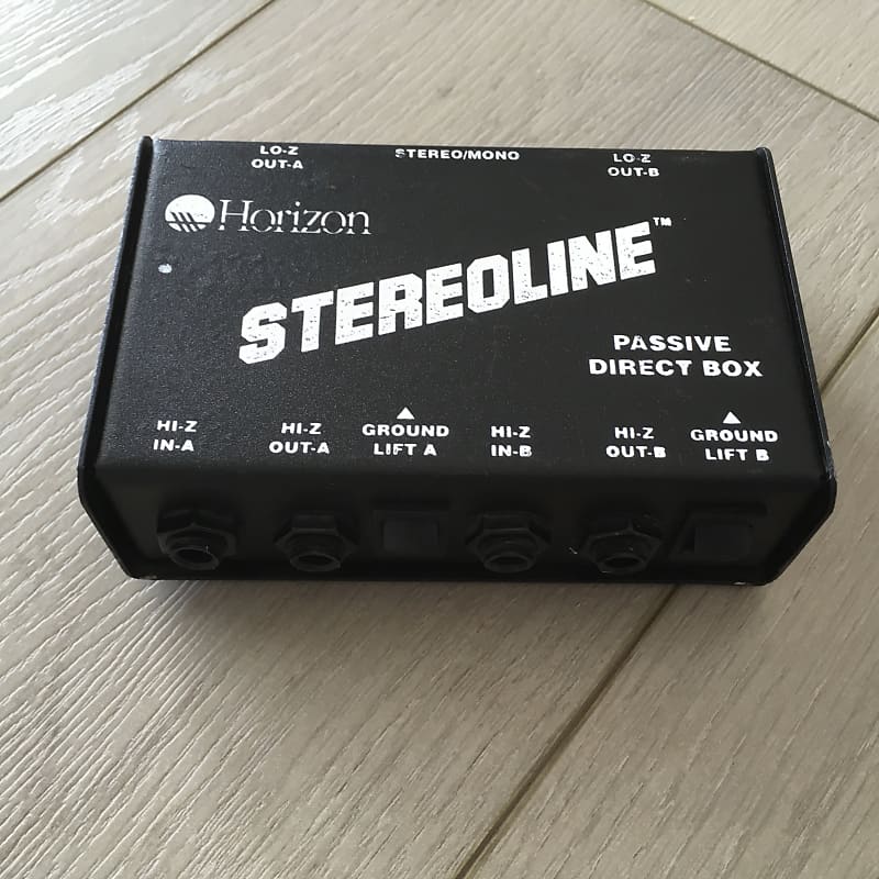 Horizon Stereoline dual mono/stereo passive DI box | Reverb