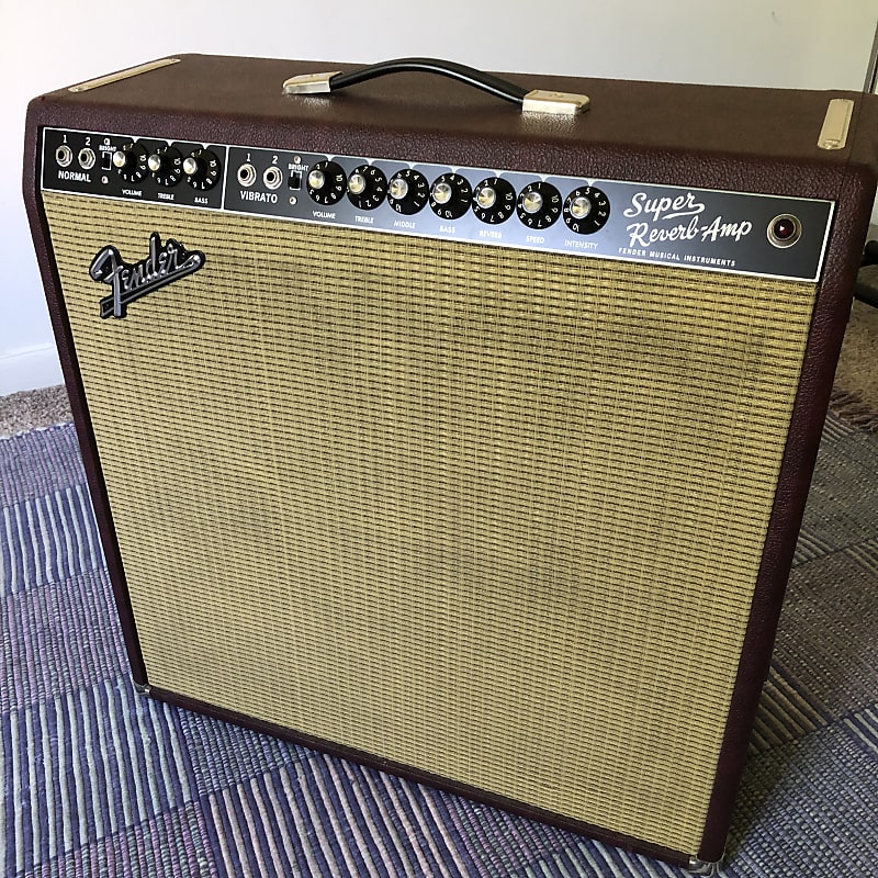 Fender '65 Super Reverb Reissue 45-Watt 4x10" Guitar Combo | Reverb