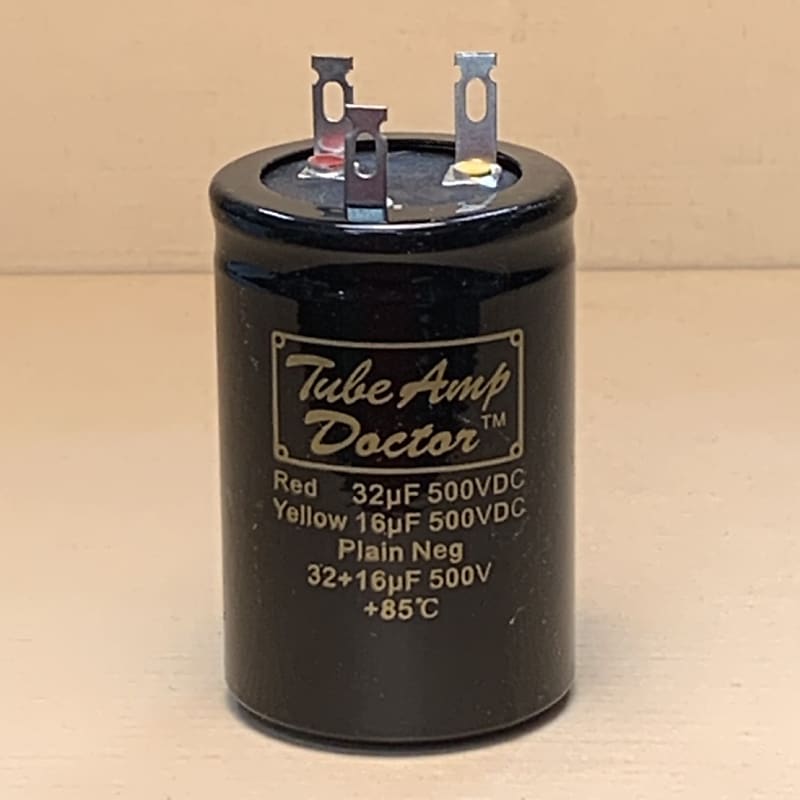 TAD - Gold Cap elektrolytic capacitor 16+32uF 500V, 85°C | Reverb