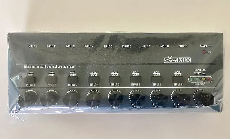 MICROMIX MX800 Ultra Low-Noise 8-Channel Line Mixer 2007 - | Reverb